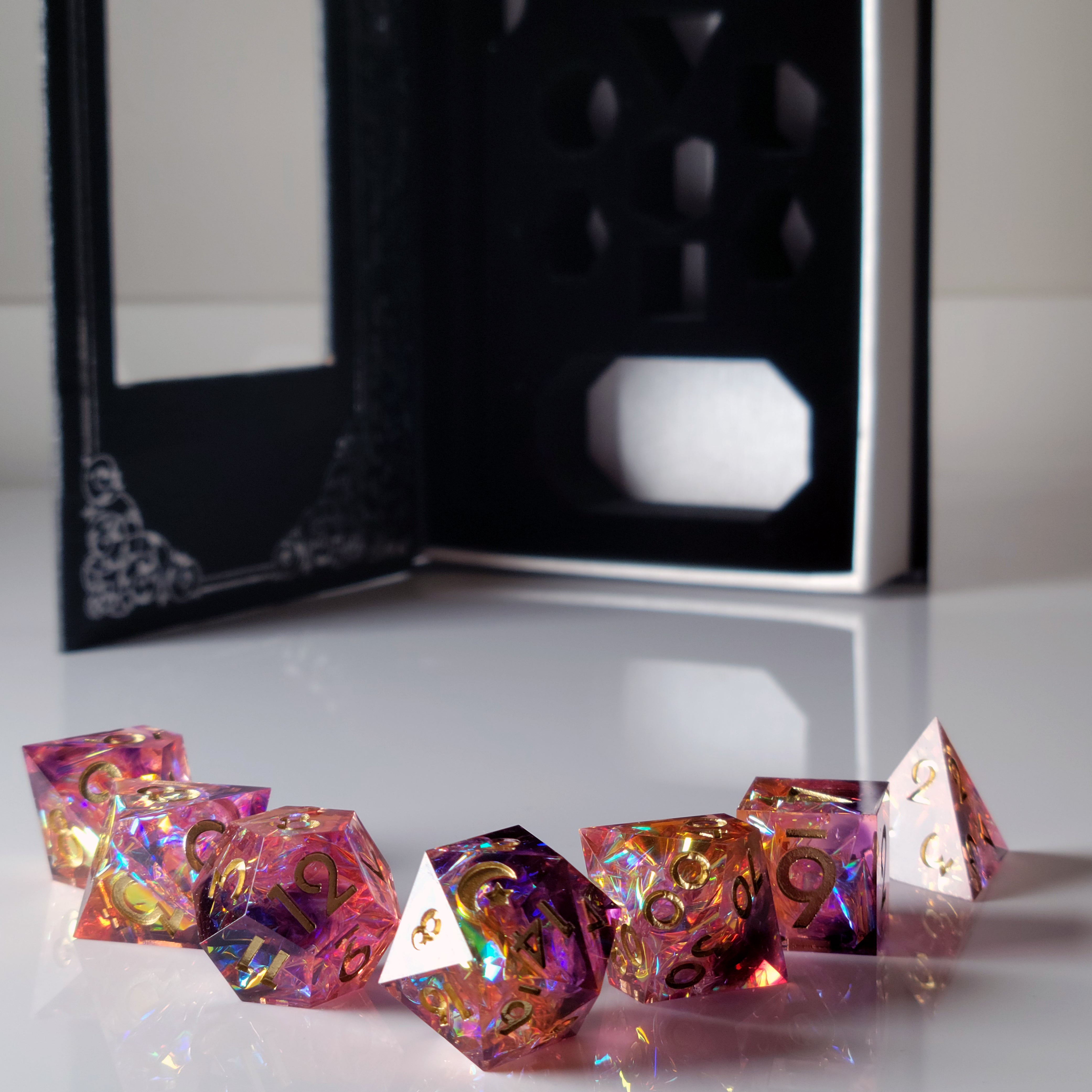 Handmade Dice in Book Boxes – Dicebound