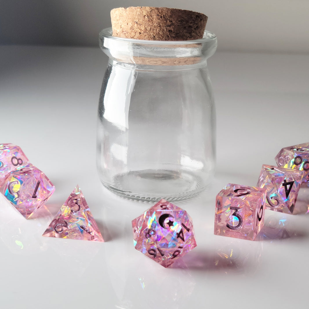 Handmade Dice in Potion Bottles – DICEBOUND