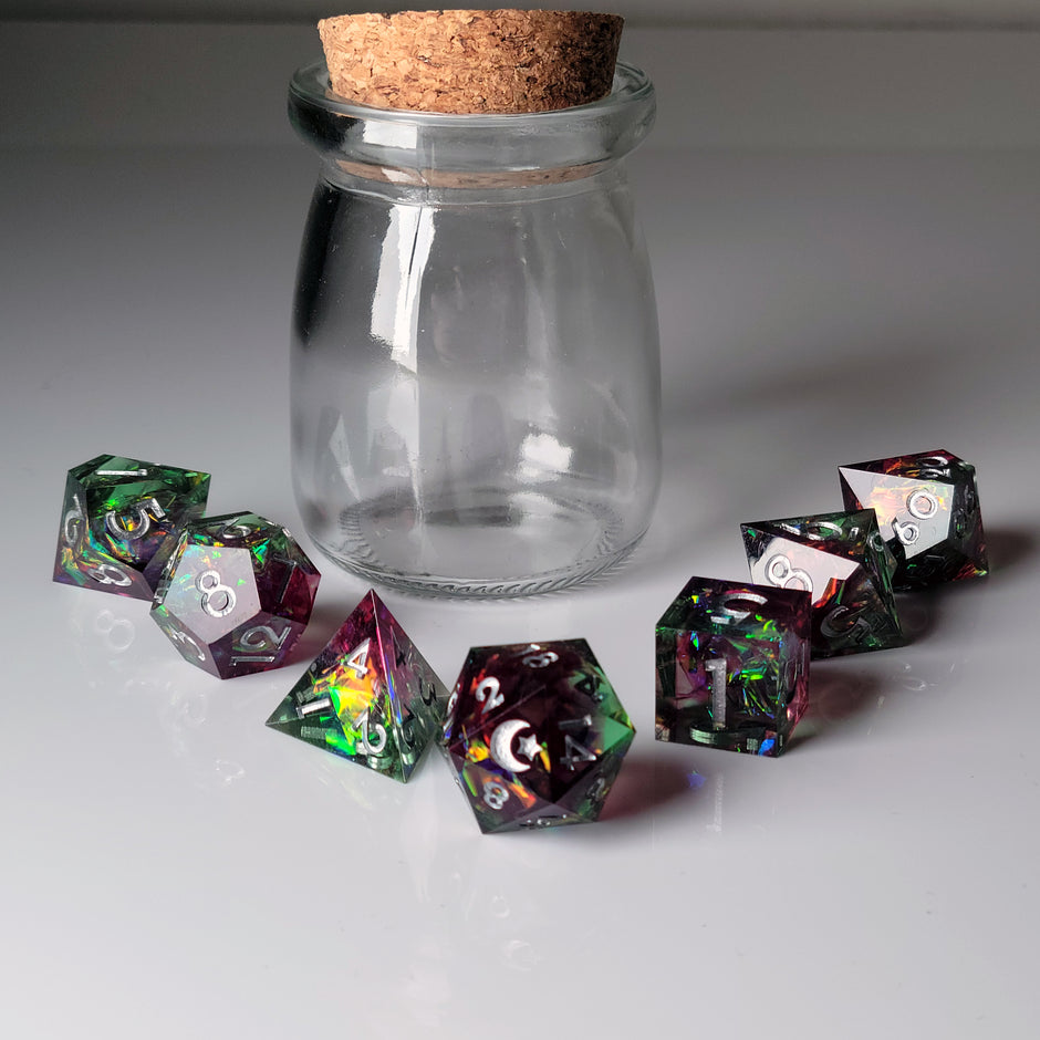 Handmade Dice Sets – Dicebound | Ink & Mana