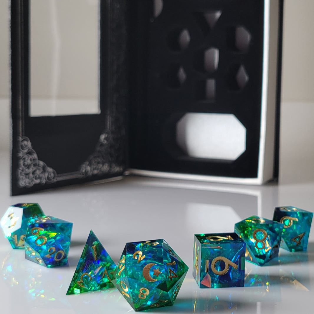 Handmade Dice in Book Boxes – DICEBOUND