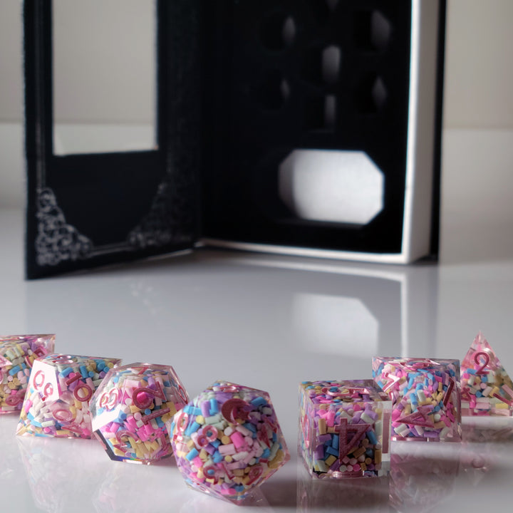 Handmade Dice Sets – Dicebound | Ink & Mana