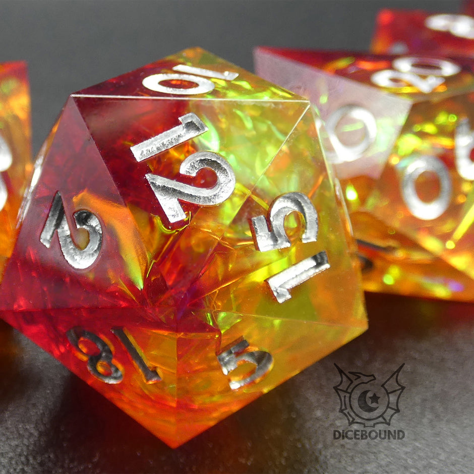 Handmade Dice Sets – Dicebound | Ink & Mana